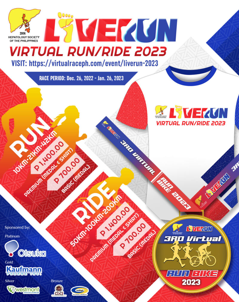 LIVERUN: Virtual Run/Ride 2023 – Hepatology Society of the Philippines
